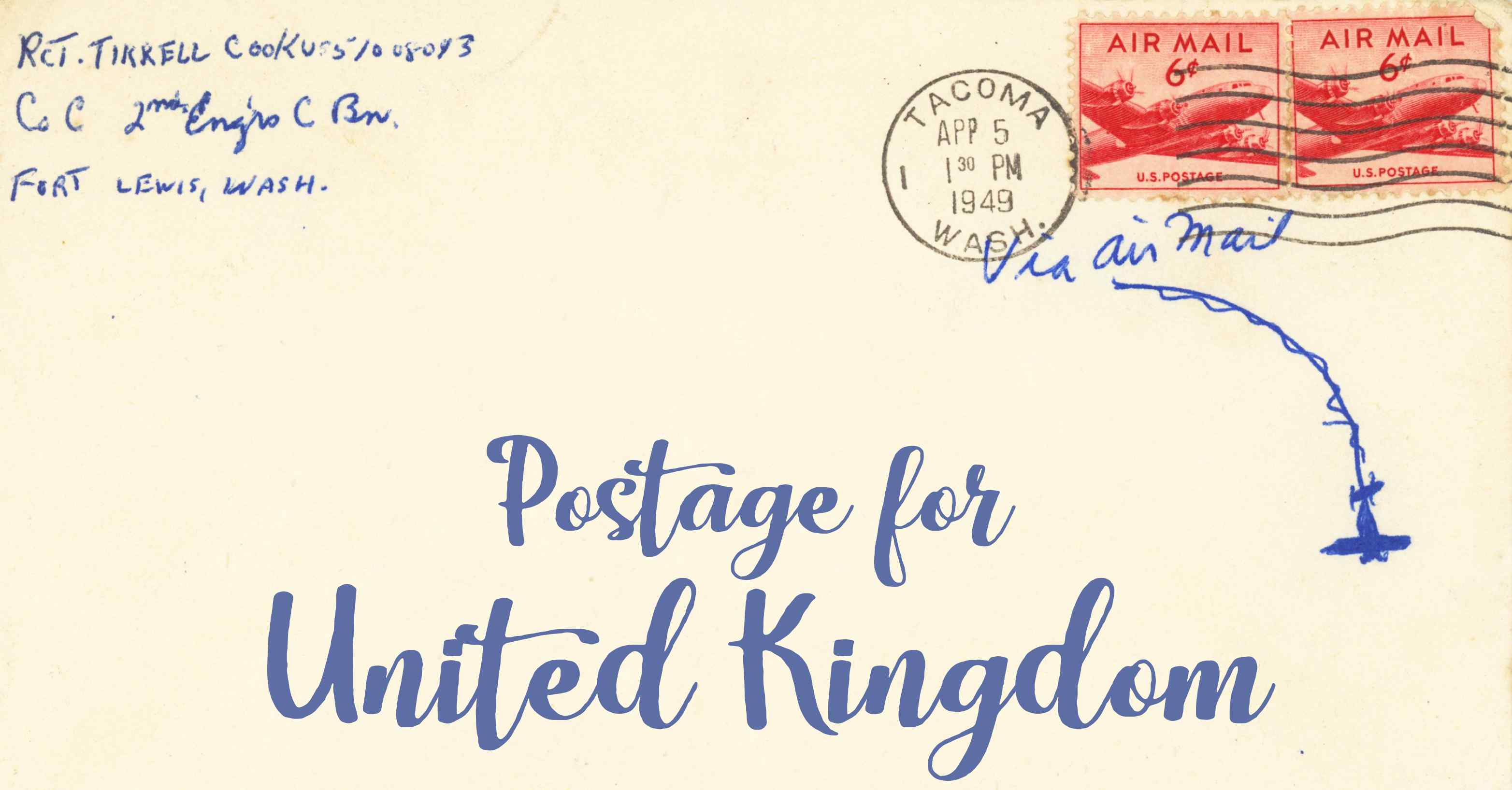 Postage To The United Kingdom How To Send A Letter To The United Kingdom